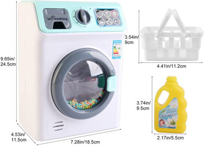 My First Washing Machine Laundry and Cleaning Play Set for Kids ...