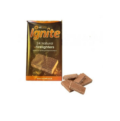 My Fuels IGNITE 24 Natural Firelighters (Pack of 1)