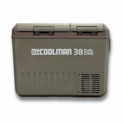 MYCOOLMAN 38L PORTABLE FRIDGE/FREEZER WITH BLUETOOTH AND DUAL DC INPUTS