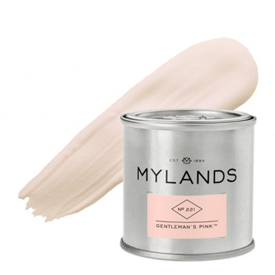 MYLANDS Gentleman's Pink 221 Plant-Based Decorative Floor Satin Paint, 5L