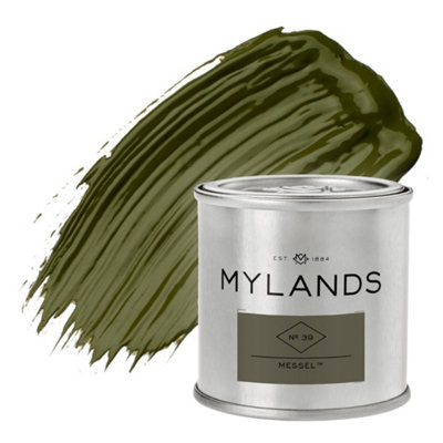 MYLANDS Messel 39 Plant-Based Decorative Floor Satin Paint, 5L | DIY at B&Q