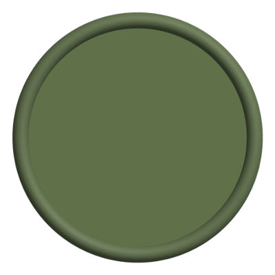 MYLANDS Sorrel Green 207 Plant-Based Multi-Surface Dead Matt Paint, 5L