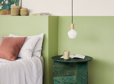 MYLANDS Stockwell Green 203 Plant-Based Multi-Surface Dead Matt Paint, 2.5L