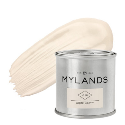 MYLANDS White Hart 51 Plant-Based Multi-Surface Dead Matt Paint, 5L