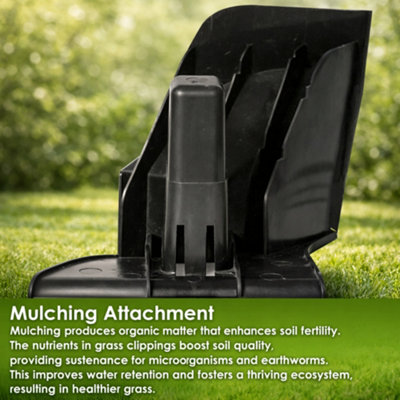 MYLEK Cordless Lawnmower Brushless 40V And Mulcher 4000mAh Li Ion ...