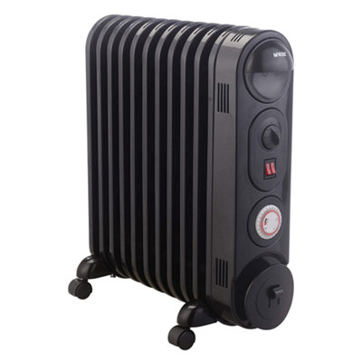 Mylek Oil Filled Radiator Electric Heater, Portable, Thermostat and ...