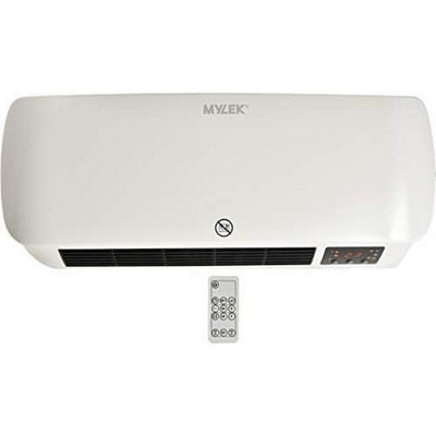 MYLEK Over Door Heater 2000W Electric Downflow Overdoor Air Curtain And ...