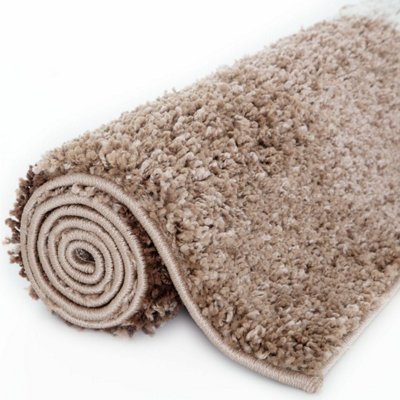 Myshaggy Collection Rugs Geometric Design 381 Brown