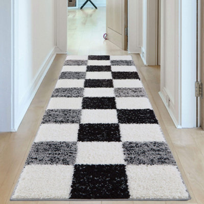 Myshaggy Collection Rugs Geometric Design 381 Grey