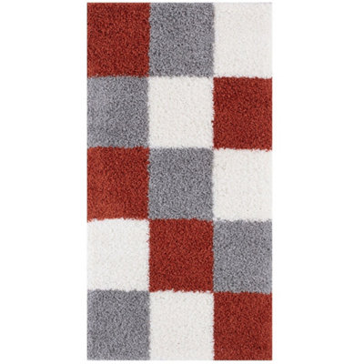 Myshaggy Collection Rugs Geometric Design 381 Terra