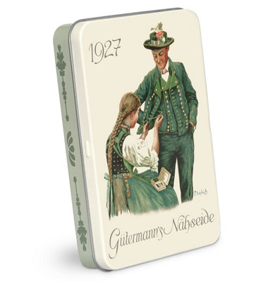N/BOX 1927 8X100M - Thread Storage Tin: Nostalgic '1927': Sew-All: 8 x ...
