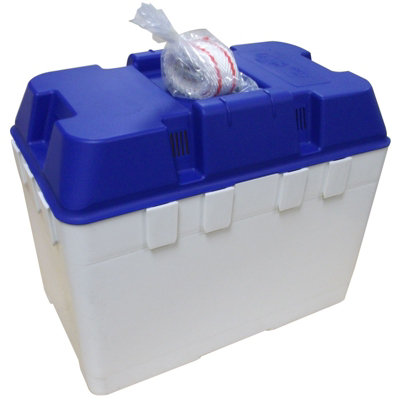 N110U Battery Box & Strap For Caravan Motorhome Camper