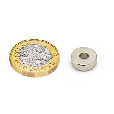 N42 Neodymium Magnets for Motors, Generators & Rotor Shafts - 12mm O.D ...