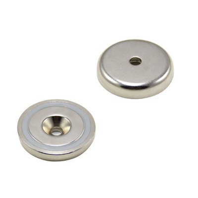 N42 NEODYMIUM POT MAGNET FOR ARTS, CRAFTS AND MODEL MAKING - 40MM DIA X ...