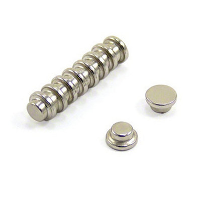 N42 Neodymium Top Hat Magnet for Office, Fridge, Whiteboard, Fridge ...