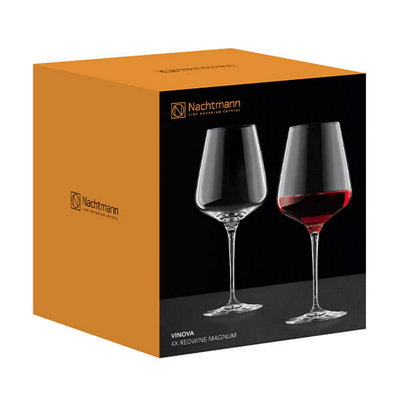 Nachtmann Vinova Set of 4 Red Wine Magnum Glasses