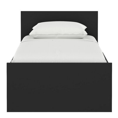 Naia Single Bed 3ft (90 x 190) in Black Matt | DIY at B&Q