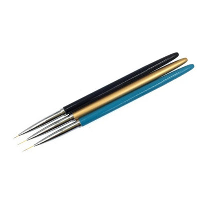 Nail Art Brush Line Drawing Pen Painting Liner Thin Paint Brushes 5.5/9 ...
