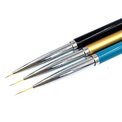 Nail Art Brush Line Drawing Pen Painting Liner Thin Paint Brushes 5.5/9 ...
