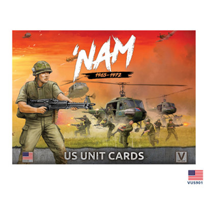 NAM: UNIT CARDS - US FORCES IN VIETNAM - BRAND NEW AND SEALED