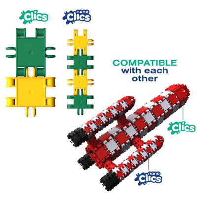 Nano Clics - Creatve Builders - 250 Pieces