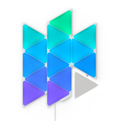 Nanoleaf Shapes Triangles Starter Kit 15PK EU/UK | DIY at B&Q