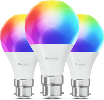 Nanoleaf Smart A60 Bulb UK-B22 3P MATTER | DIY at B&Q