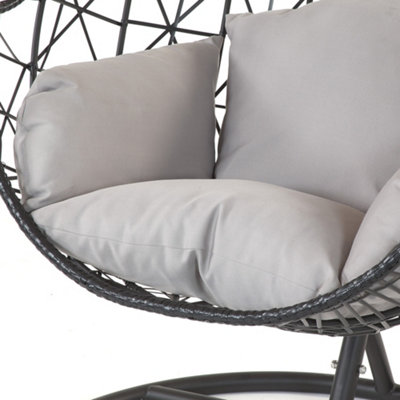 Naples Single Hanging Chair w/Cushion Tear Shape