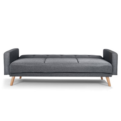 Narvik Click Clack 3 Seater Sofa Bed - Grey