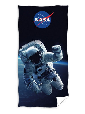 NASA Astronaut 100% Cotton Towel | DIY at B&Q