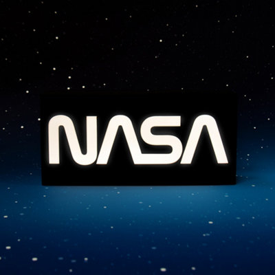 NASA Logo Light USB Powered with Included Cable - LED