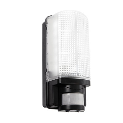National Lighting Modern Outdoor Heavy Duty Black Plastic IP 44 Rated ...