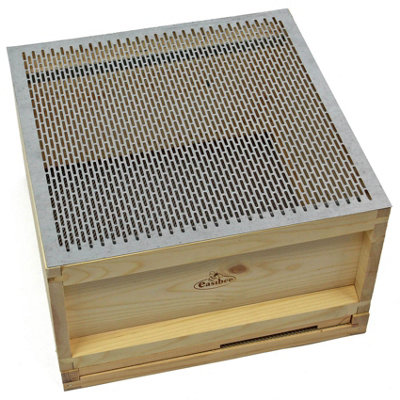National Pine Bee Hive Starter Kit with Super Brood Frames and Wax Beehive