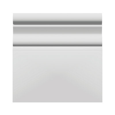 National Skirting Georgian III MDF Skirting Board - 250mm x 25mm x ...