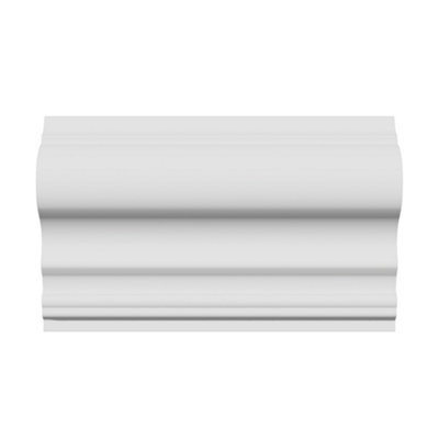 National Skirting Heritage MDF Dado Rail - 70mm x 25mm x 4200mm Primed