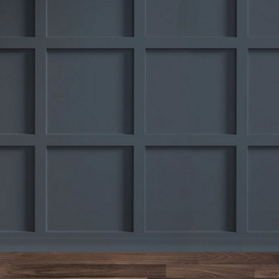 National Skirting MDF Panelling Board - 70mm x 1220mm x 12mm x Primed