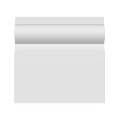 National Skirting Torus I MDF Skirting Board - 170mm x 18mm x 3040mm ...