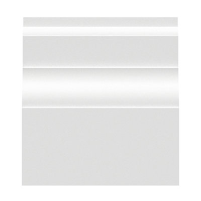 National Skirting Warwick II MDF Skirting Board - 120mm x 25mm x 4200mm ...