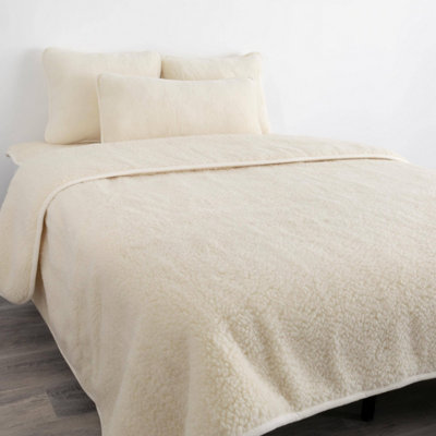 Natural 100% Merino Wool Quilt