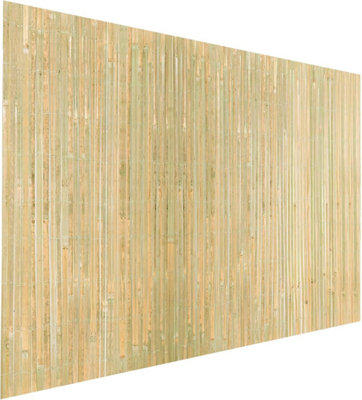 Natural Bamboo Garden Privacy screen (H)1.8m (W)4m