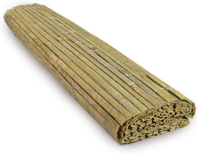 Natural Bamboo Garden screen (H)1m (W)4m