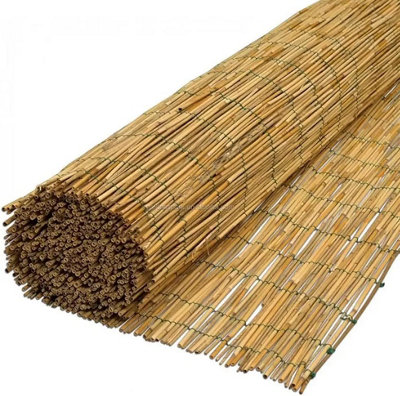Natural Bamboo Reed Fence Panels for Garden Screening, Privacy, Wind ...