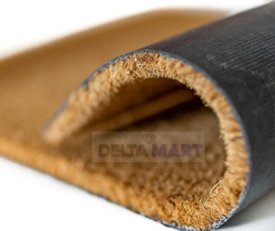Natural Coir Mat with PVC Backing 2M x 1M x 15MM