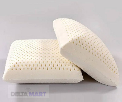 Natural Latex Pillow 60x40x13cm Hypoallergenic, Eco Friendly, and ...
