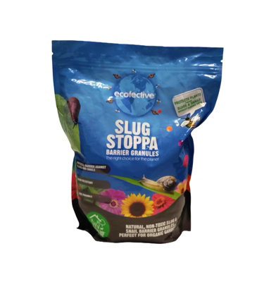 Natural Organic Slug Repellent Defence Barrier Granules Ecofective Pet ...