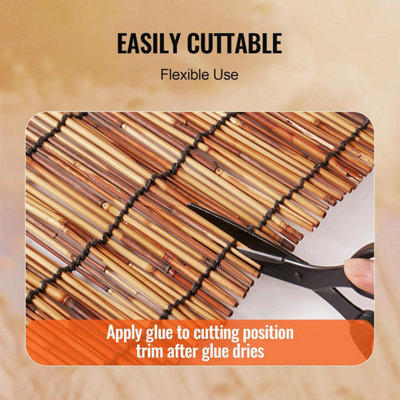 Natural Reed Fencing Reed Fence Roll for Outdoor Backyard Patio ...