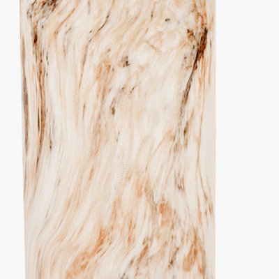 NATURAL STONE EFFECT CERAMIC TALL TABLE LAMP