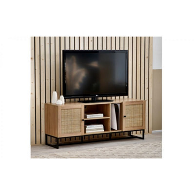 Natural Stylish Rattan TV Unit