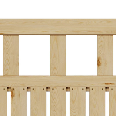 Natural Wood Color Freestanding Outdoor Wooden Garden Gate Perfect for ...