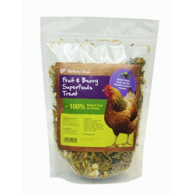 Natures Grub Fruit & Berry Superfoods Treat 600g (Pack of 8)